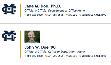 Email | Marketing & Communication | Mississippi College